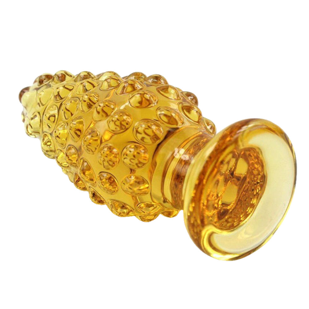 Ribbed Glass Plug – Love Plugs CA